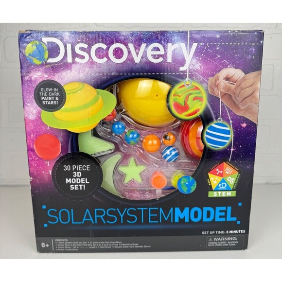 Discovery | Toys | Discovery Channel Kids Stem 3d Glowinthedark Solar ...